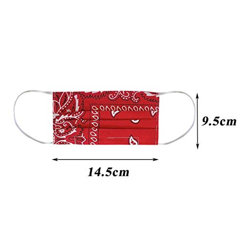 50/100 Pcs Kids Face Bandanas Oral Protective Sleeve Disposable Protection