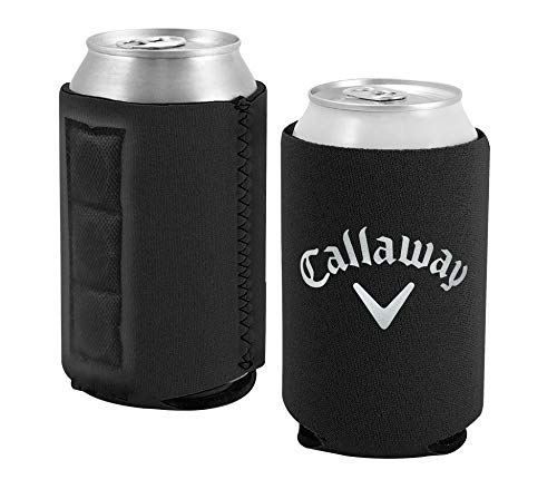 Callaway Soft Cooler Bag Gift Set with Magnetic Koozies, Black