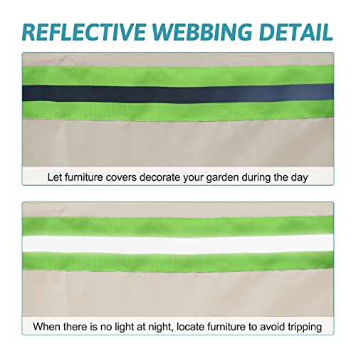YUYAKACover Kids Water Table Cover Khaki 28”D X 18”H for Sand Water Table Outdoor Waterproof Sunproof and Dustproof with Carrying Handle