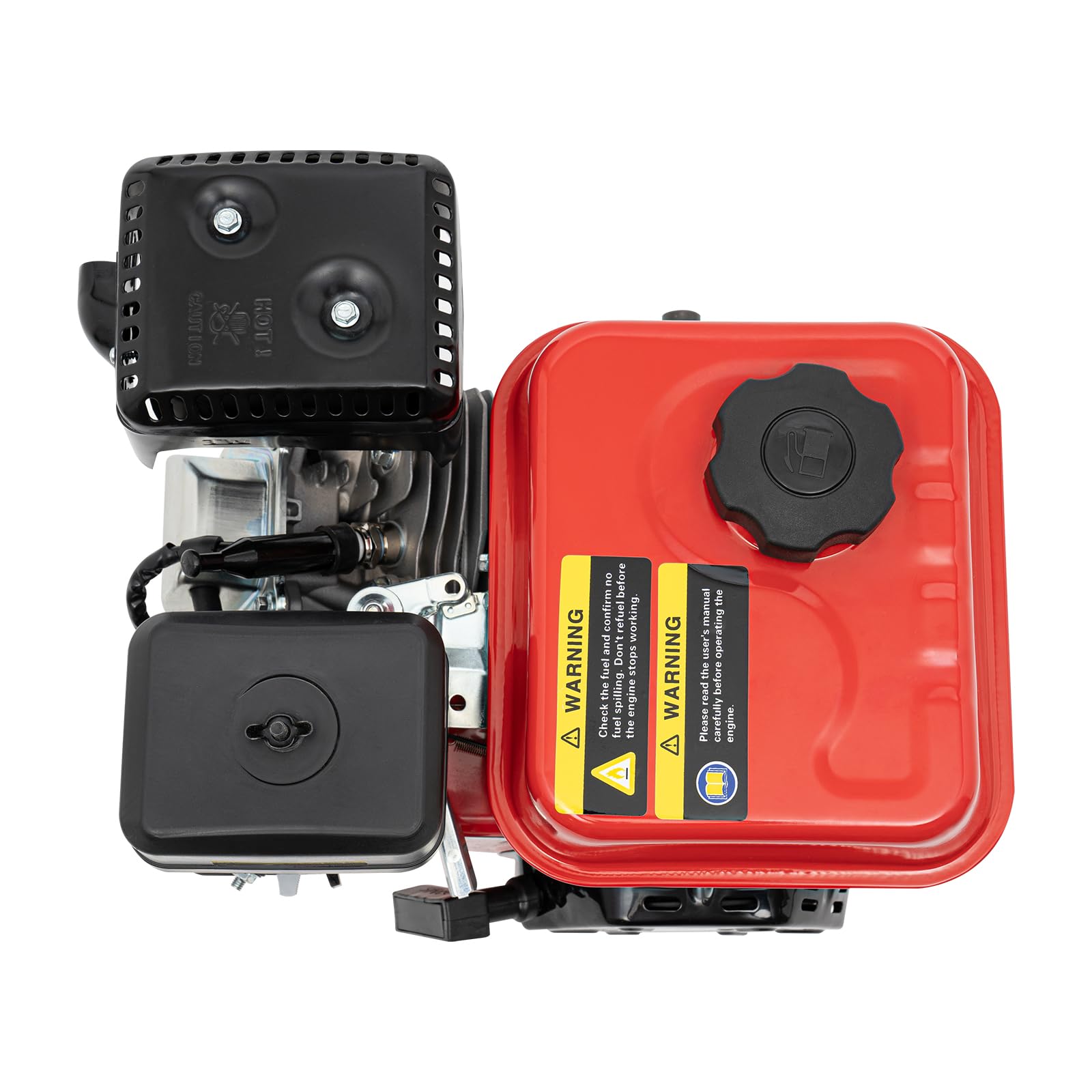 TBVECHI 4 Stroke 7.5 HP 212CC Gasoline Outboard Motor with Bracket Single Cylinder Boat Engine for 9.84-19.69Ft Fishing Boat