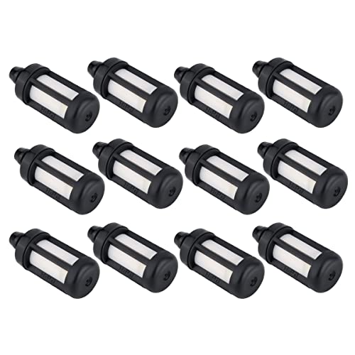 Beliken MS170 MS250 Fuel Filter for Stihl 1120-350-3500 MS180 MS290 Chainsaw Trimmer Blower Replace 0000 350 3500 07-217 Pack of 12