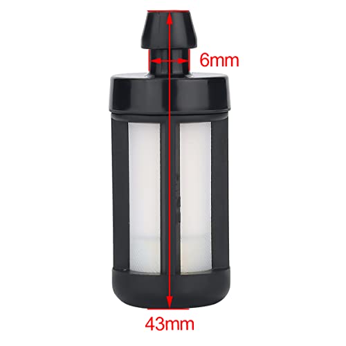 Beliken MS170 MS250 Fuel Filter for Stihl 1120-350-3500 MS180 MS290 Chainsaw Trimmer Blower Replace 0000 350 3500 07-217 Pack of 12
