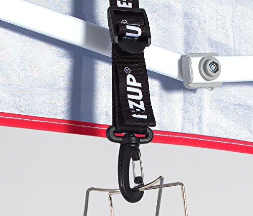 E-Z UP EZCP5PK, Set of 5, Black Canopy Hanging Clips, 5-pck