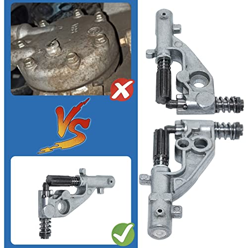 AUMEL Oil Pump Pressure Line Kit for Husqvarna 455 Rancher 455E 460 Chainsaw Replace 544180104, 537261501