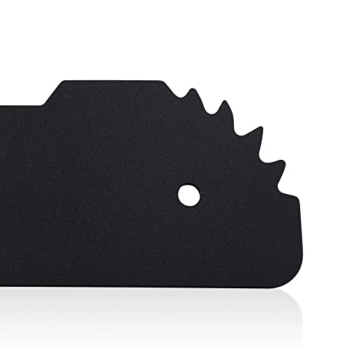 2 PK 243801-02 Edger Blade (7-3/4" x 2-3/4"), Compatible with Black & Decker LE750 & EH1000 EB-007AL Lawn Edger Blade - Replacement 243801-00, 243797-00, 40-519, for Craftsman Model CMEED400, (2 PK)