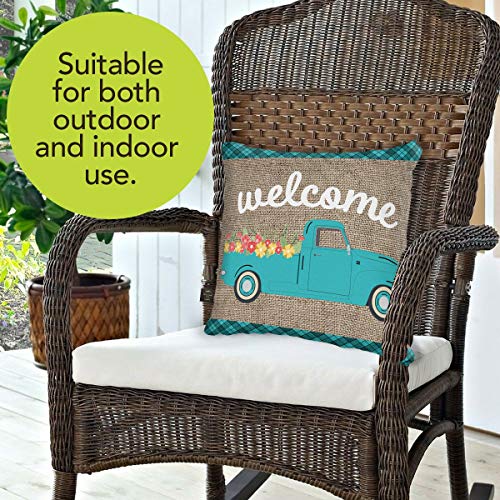 Briarwood Lane Springtime Pickup Decorative Pickup Floral Indoor Outdoor 17"x17"