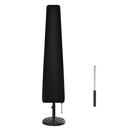 Umbrella Cover, Windproof, UV Resistant Market Parasol Covers 7ft to 11ft Waterproof Outdoor Patio Umbrella Cover