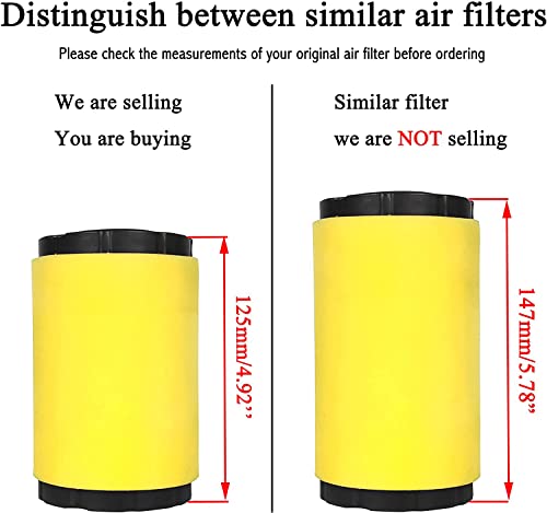 LT2000 Air Filter Oil Filter Tune Up Kit for Craftsman YT3000 YTS3000 YS4500 T2200 T1400 42" 46" Lawn Tractor Riding Mower with 19.5hp 20hp 21hp B&S Engine