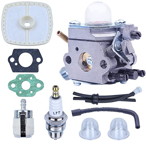 Adefol C1U-K42 Carburetor Tune Up Kit for for Echo PB-2100 PB-2155 Zama C1U-K42B C1U-K42A Handheld Leaf Blower with Air Fuel Filter Line Kit
