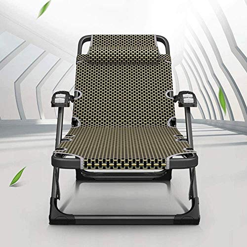 WYKDD Folding Zero Chair Outdoor Picnic Camping Sunbath Beach Chair Relax Chair Recliner Lounge Chairs