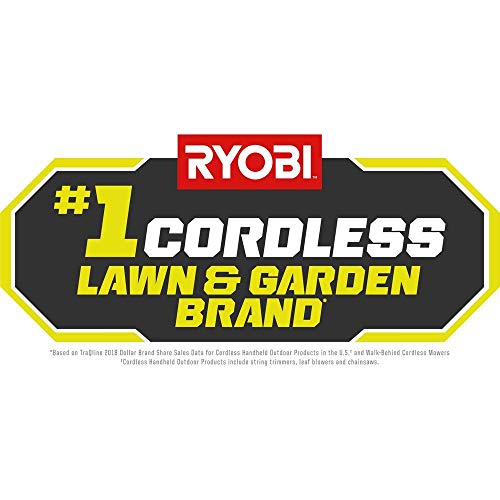 RYOBI 40-Volt Bare Tool Lithium-Ion Brushless Cordless Variable-Speed 125 MPH 550 CFM Jet Fan Leaf Blower GEN4 (Tool-Only) (Renewed)