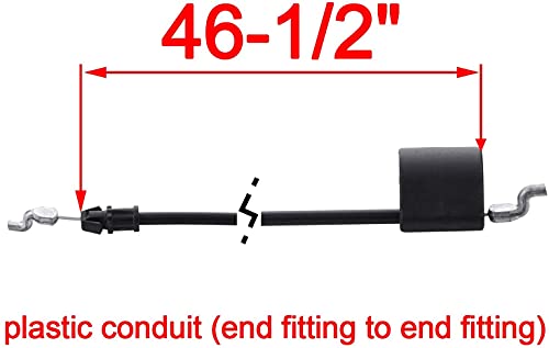Virtionz | 183281 | 532183281 | Lawn Mower Engine Zone Control Cable | Compatible with Husqvarna/Poulan/Roper/Craftsman/Weed Eater Lawn Mower Parts