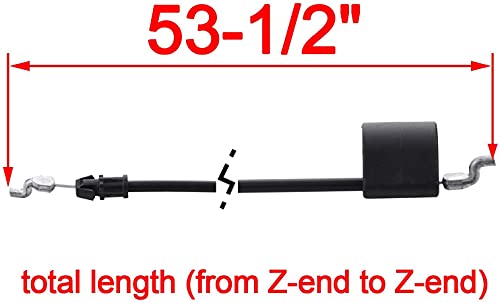 Virtionz | 183281 | 532183281 | Lawn Mower Engine Zone Control Cable | Compatible with Husqvarna/Poulan/Roper/Craftsman/Weed Eater Lawn Mower Parts