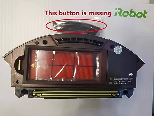 Kvatar AeroForce Dust Bin Box Replacement Compatible for Irobot Roomba 980 981 984 985 986 Dirt Collection Box Filter Box Part 4482326(NO Button)