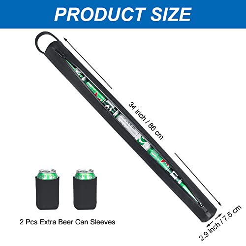 JOINDO Golf Beer Sleeve, 7 Cans Insulated Cooler Beer Sleeve, Golf Bag Beer Cooler Sleeve, Beer Golf Sleeve Keeps Canned Beverages Cold On The Golf Coures, Beer Sling Fits in Most Golf Bags