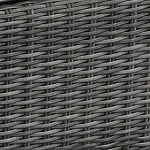 simple relax Tessio Outdoor Modular Patio Resin Wicker Ottoman in Beige