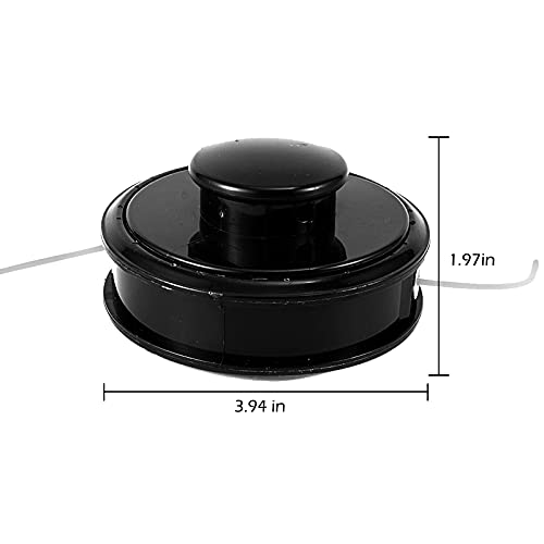Dyna-Living Echo Trimmer Head Replacement for Echo, Echomatic Bump Head for SRM Straight Shaft Trimmers, Speed Trimmer Head Fit for Replacing Echo SRM 225 Parts, Echo SRM 266 Parts