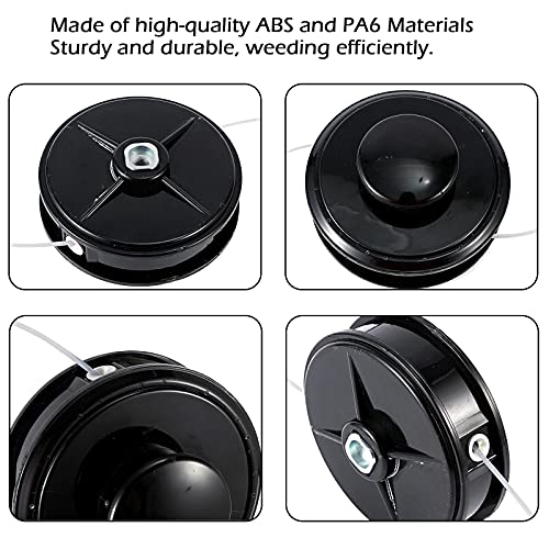 Dyna-Living Echo Trimmer Head Replacement for Echo, Echomatic Bump Head for SRM Straight Shaft Trimmers, Speed Trimmer Head Fit for Replacing Echo SRM 225 Parts, Echo SRM 266 Parts