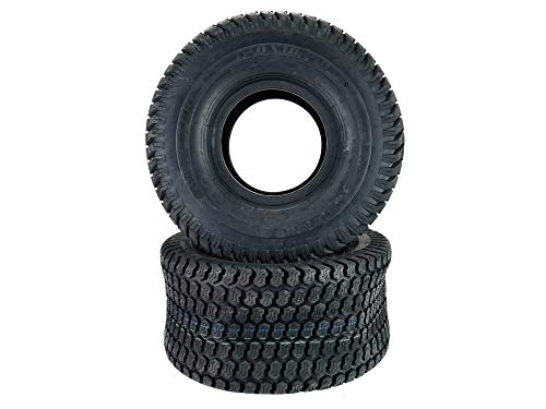 Set Of 2 Kenda K500 Super Turf Mower Tire 4 PLY 20X10.50X8