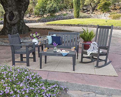 POLYWOODĀ® Vineyard Porch Rocking Chair (White)