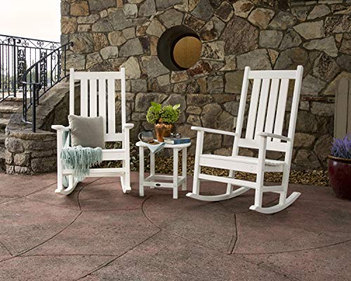 POLYWOODĀ® Vineyard Porch Rocking Chair (White)