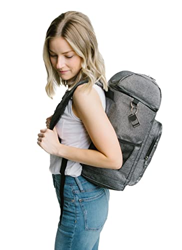 Backpack Cooler Insulated Leak Proof Bag 32 Cans for The Beach, Hiking, Picnic, Ice Down and Keep Food and Drink Cool for The Day, Cooler Bookbag Men and Women, Large and Small Compartment Storage
