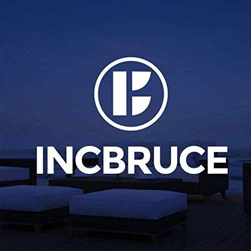 Incbruce 3-Piece Outdoor Lounge Chair Set, 2 Stretching Sofa Chairs and 1 Umbrella Stand Side Square Table, Adjustable Patio Lounge Recliner Set for Garden, Pool, Yard - Peacock Blue