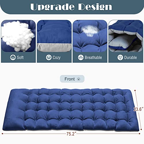 ABORON 2 Pack Chaise Lounges 4-Gear Patio Chairs Adjustable Foldable Portable Beach Poolside Sunbathing Chaisesā¦
