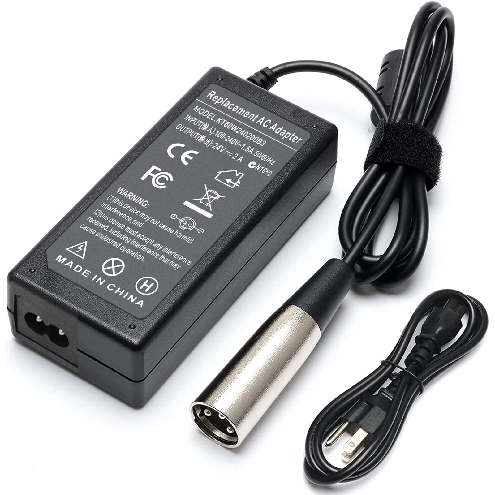 24V 2A Scooter Battery Charger for Schwinn S150 S180 S200 S250