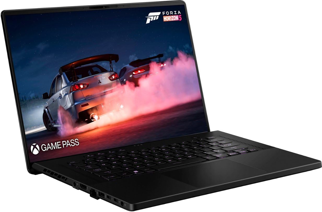 ASUS ROG Zephyrus M16 Gaming Laptop, 16" WQXGA 165Hz Display, Intel-Core i9 12900H, RTX 3070 Ti, 24GB DDR5 RAM, 1TB SSD, Wi-Fi 6E, Backlit Keyboard, Windows 11 Home, with Laptop Stand