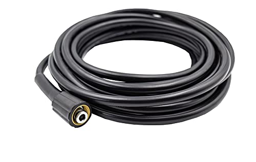AR Blue Clean PW909UH-R, 1/4"x 25' Replacement/Extension Super Soft, Pressure Washer Hose Kit, 2900 Max PSI, Black