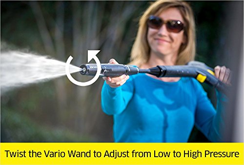 Karcher K 2 Compact 1600 PSI Portable Electric Power Pressure Washer with Vario & Dirtblaster Spray Wands β 1.25 GPM