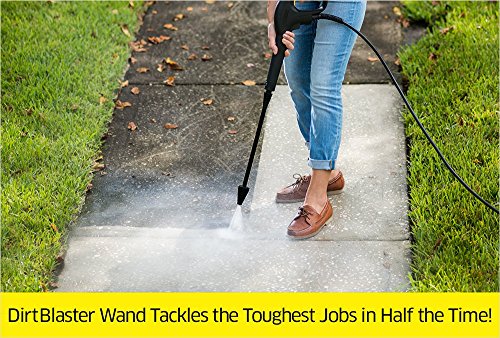 Karcher K 2 Compact 1600 PSI Portable Electric Power Pressure Washer with Vario & Dirtblaster Spray Wands β 1.25 GPM
