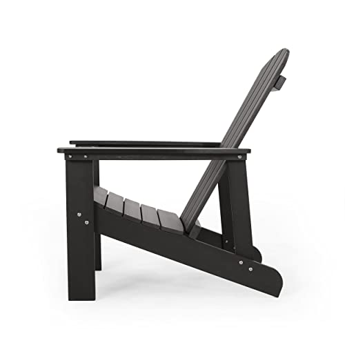 Christopher Knight Home Culver Adirondack Chair, Black
