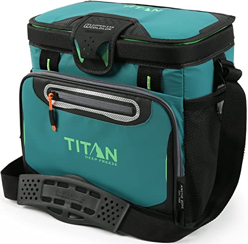 Arctic Zone Titan Deep Freeze 16 Can Zipperless HardBody Cooler, Pine