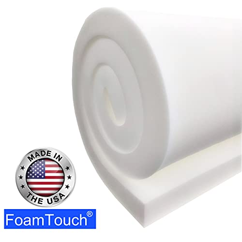 FoamTouch 2" Height x 28" Width x 75" Length Camper/RV bunk Mattress with Gel Memory Foam -No Cover