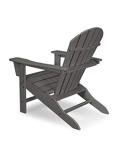 POLYWOOD SBA15GY South Beach Adirondack Chair
