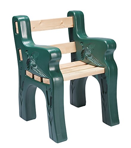 Sportys Park Bench Kit - Comfortable Lightweight Maintenance Free - UV Protected - Attractive and Well Liked Design - Made in USA
