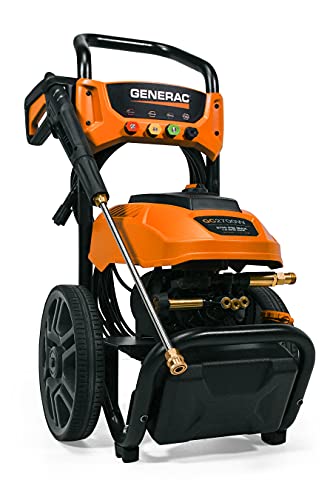 Generac 8888 2700 PSI 1.2 GPM Electric-Powered Residential Pressure Washer, 50-State/CARB Compliant