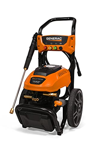 Generac 8888 2700 PSI 1.2 GPM Electric-Powered Residential Pressure Washer, 50-State/CARB Compliant