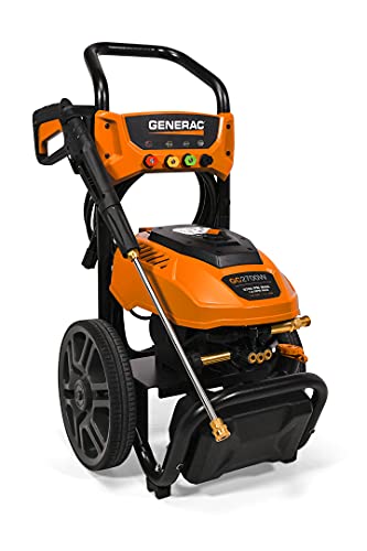 Generac 8888 2700 PSI 1.2 GPM Electric-Powered Residential Pressure Washer, 50-State/CARB Compliant