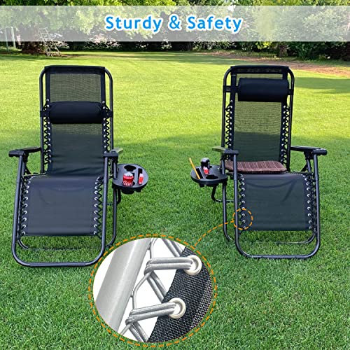 Replacement Cord for Zero Gravity Chair 4 Cord，Universal Replacement Bungee Cord Laces for Antigravity Chair, Lounge Recliners, Patio Lawn Chair, Elastic Chair Repair Kit, Grey