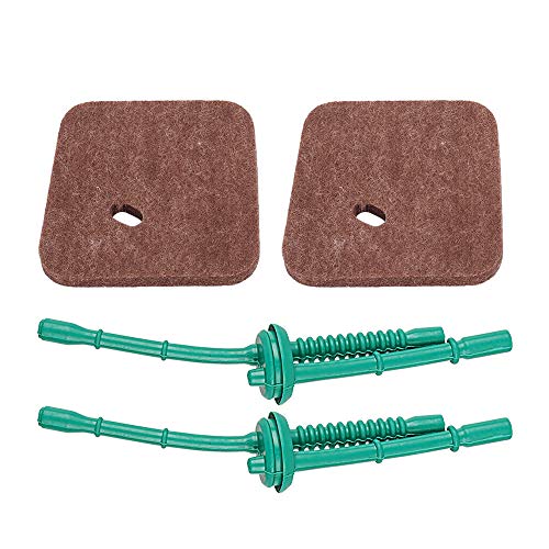 Ferilter FS55R Air Filter Fuel Line Primer Bulb Tune Up Kit for STIHL FS55 FS38 FS45 FS46 KM55 HL45 MM55 String Trimmer Weed Eater