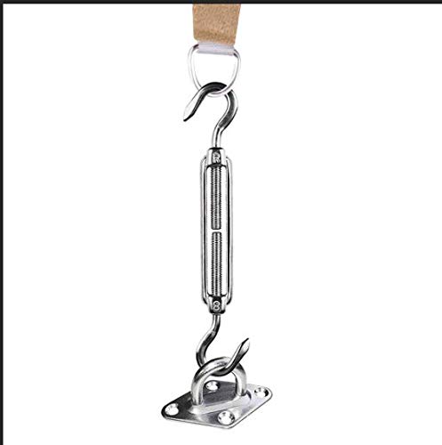 LOVE STORY Hardware Kit 6 Inches 316 Stainless Steel for Rectangle and Square Sun Shade Sail Installation