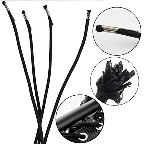 Jmkcoz 4 Pcs Zero Gravity Chair Replacement Cords Universal Replacement Laces for Antigravity Chair, Bungee Elastic Lounge Chair Cord Nylon Stretch Patio Recliners Repair Cord for Outdoor, Lawn Chair
