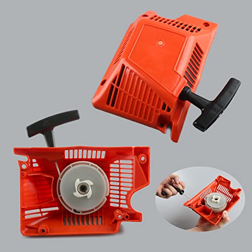 45cc 52cc 58cc Chainsaw Parts Single Recoil Pull Starter Assembly Chainsaw Spares for Chinese chainsaw 4500/5200/5800