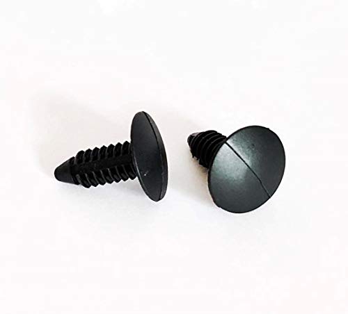 250 pcs Medium Multi-Gauge Rivet 3/16" or 7/32" Hole Patio Strapping Fasteners Webbing Lawn Chair Lounge (Black)