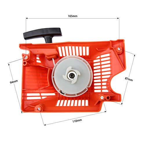 45cc 52cc 58cc Chainsaw Parts Single Recoil Pull Starter Assembly Chainsaw Spares for Chinese chainsaw 4500/5200/5800