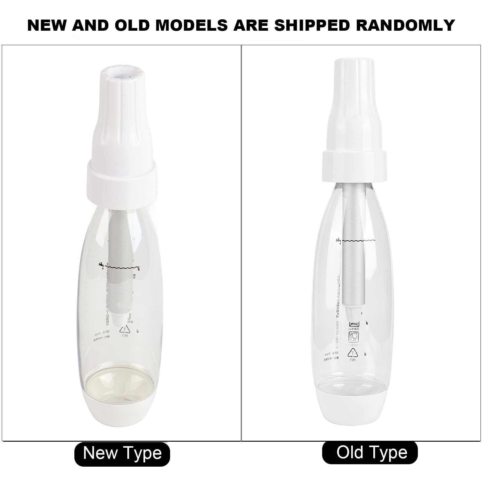ZLXHDL Portable Soda Water Maker, 1000ml Household Soda Water Makers Carbonated Water Soda Streaming Machine for Home(CO2 Cartridges Not Included)