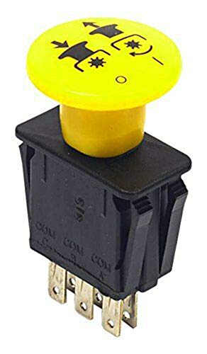 HASMX 1722887SM Switch for Simplicity PTO Snapper Ferris Murray Replaces 1722887 Fits Ariens21546196 AYP140404, 146283, 154959, 154963, 169416, 169417, 174651, 174652, 174653, 191231